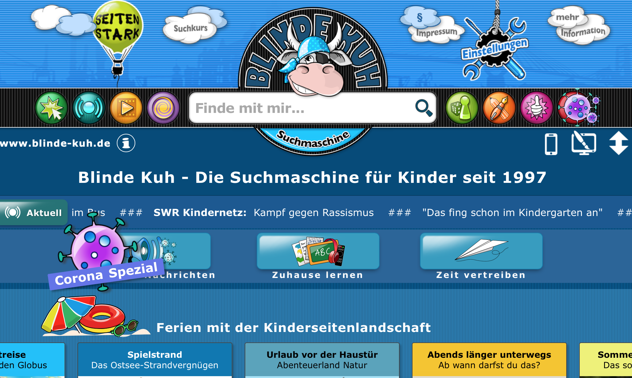 Suchmaschinen für Kinder | Schritt-für-Schritt Anleitung für Kinder