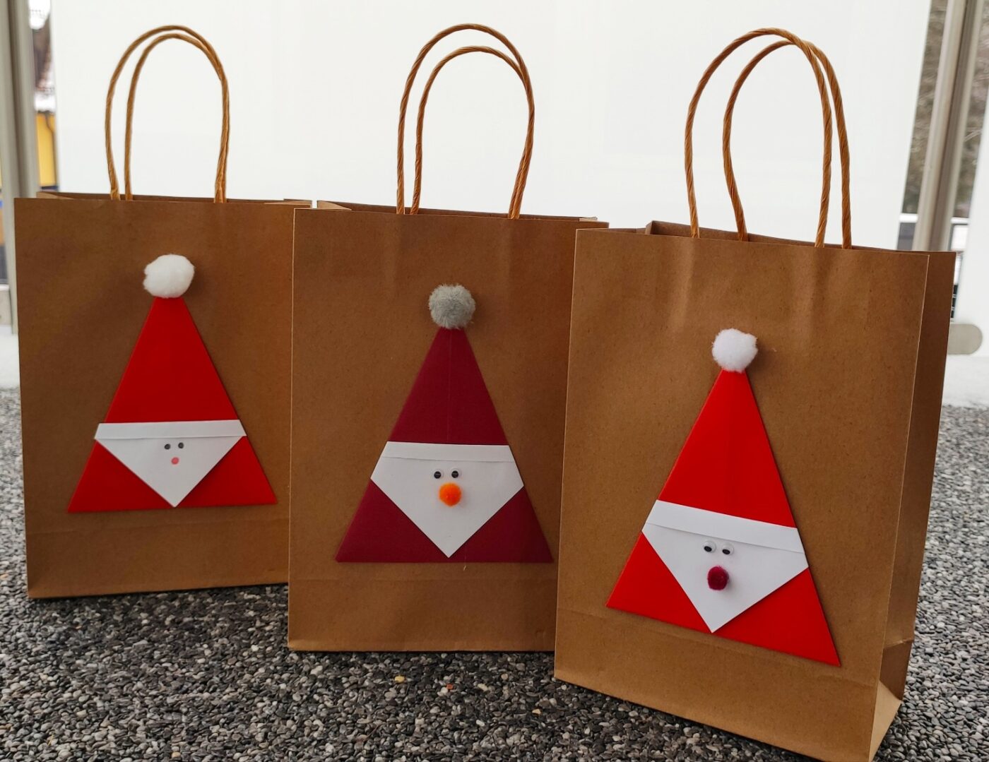 Geschenktasche zum Nikolaus oder zu Weihnachten | Schritt-für-Schritt ...