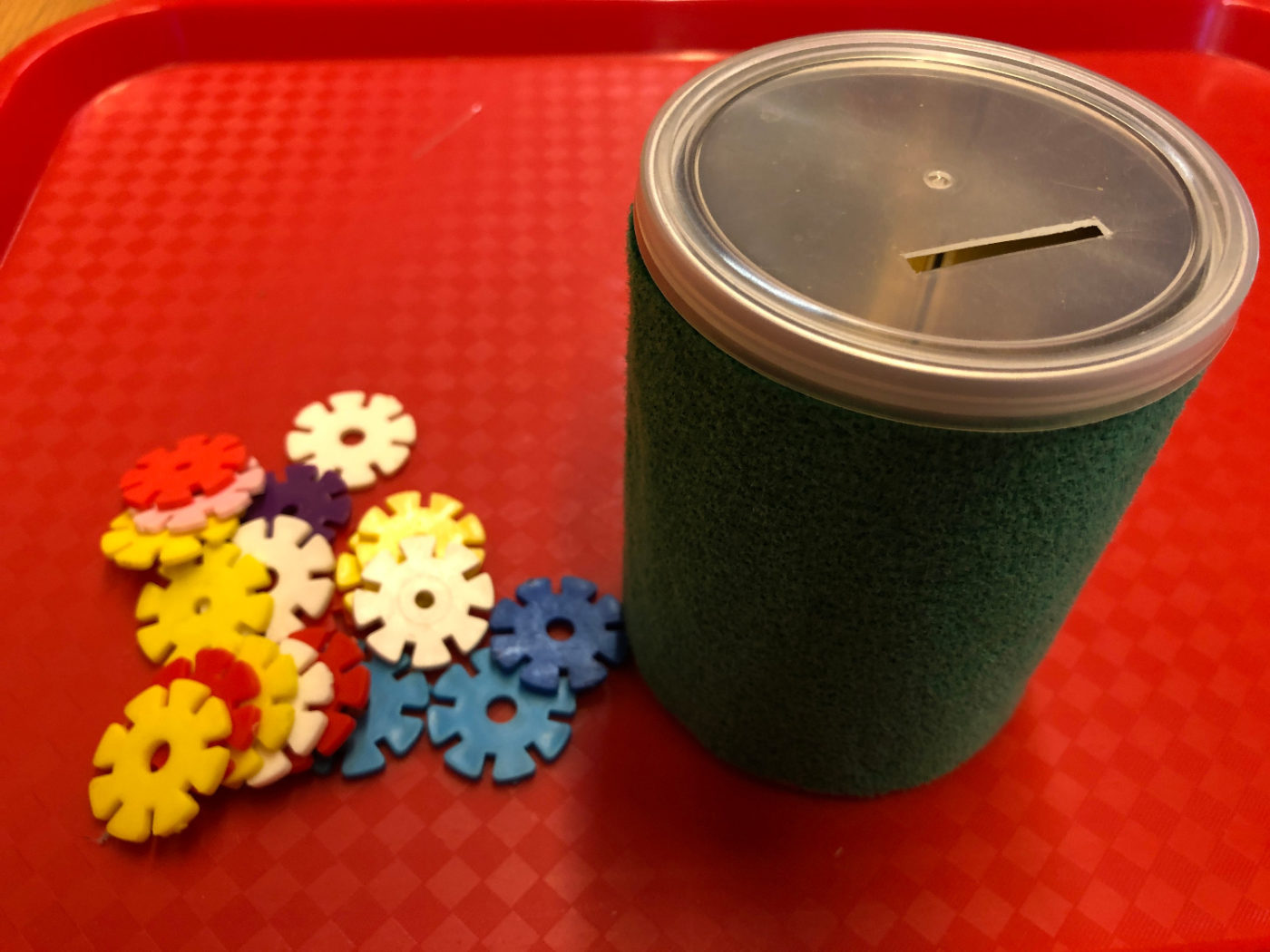 Steckspiel mit Blumen | Schritt-für-Schritt Anleitung für Kinder